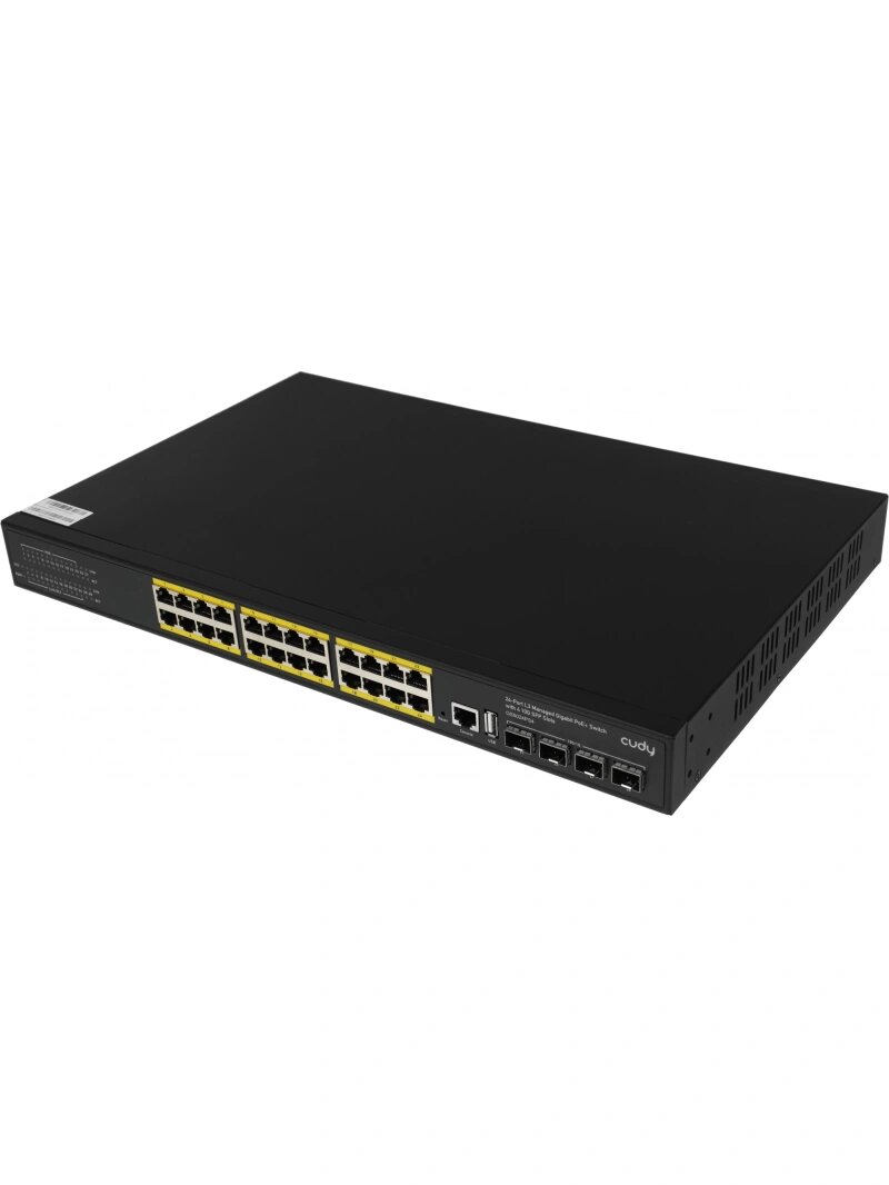 Коммутатор управляемый Cudy GS5024PS4-400W