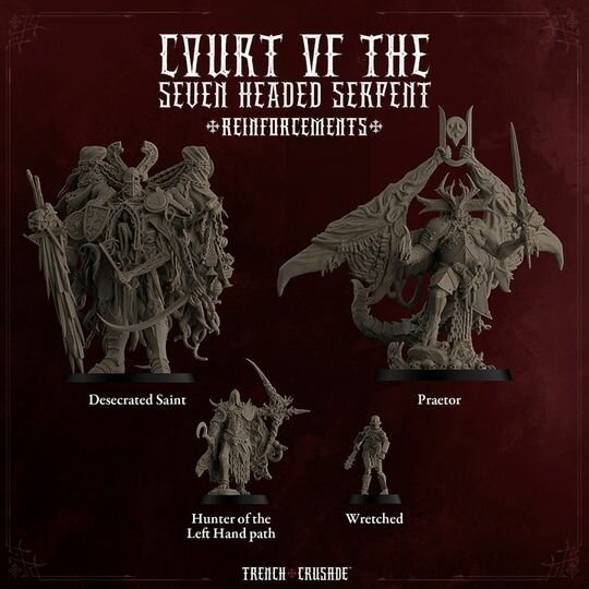 Набор №15 "Court of the Seven-Headed Serpent", Trench Crusade
