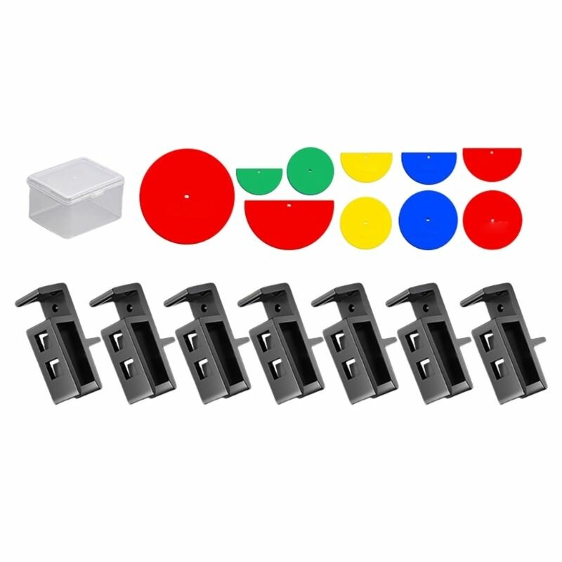 Набор приспособлений для деревообработки-Набор 3 (7 скрайберов черного цвета)