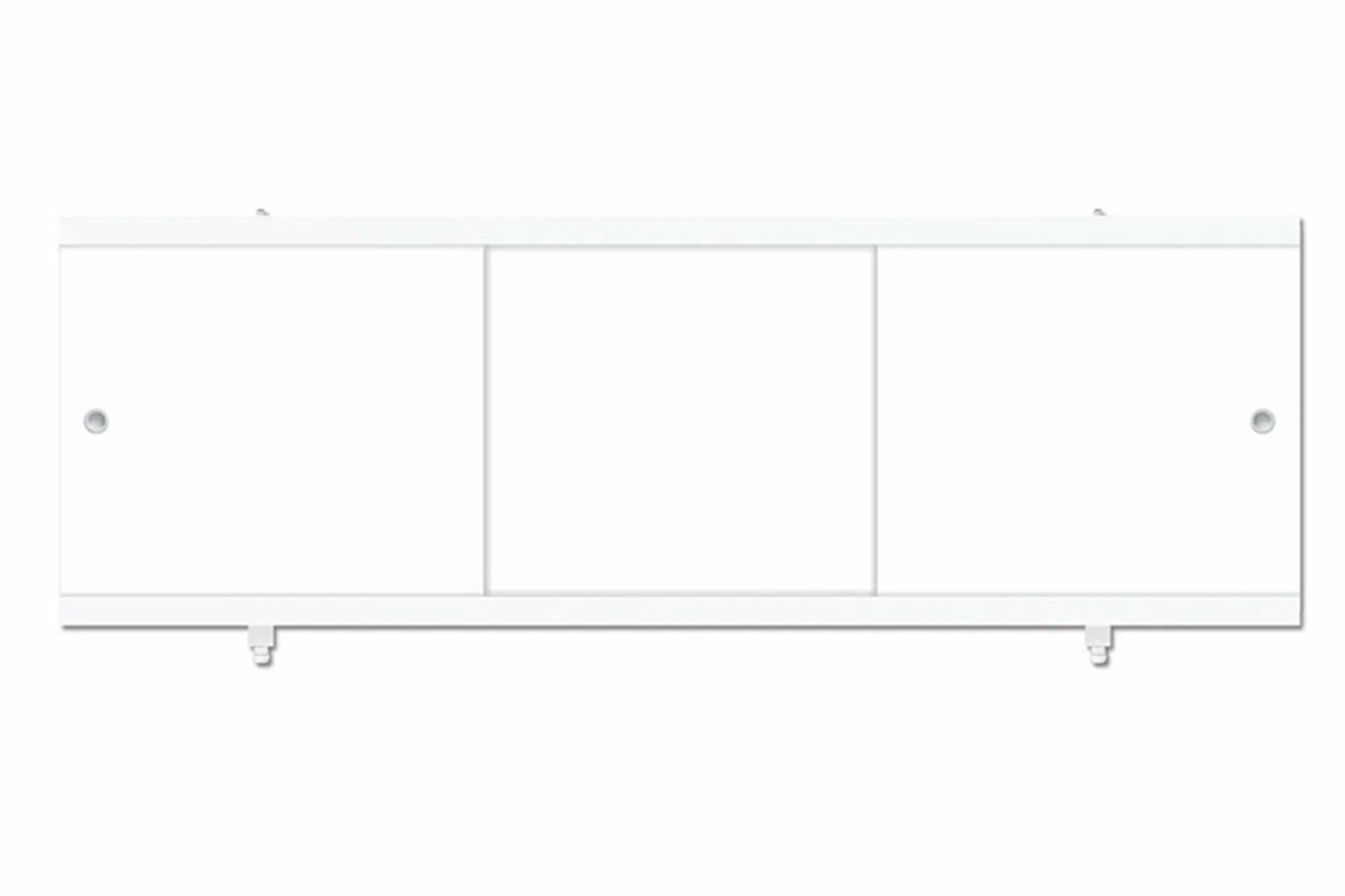 Экран под ванну раздвижной MELODIA DELLA VITA SALSA 150 MBSS15001, белый