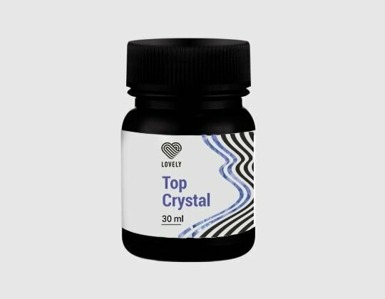 Топ без липкого слоя Crystal Lovely, 50ml