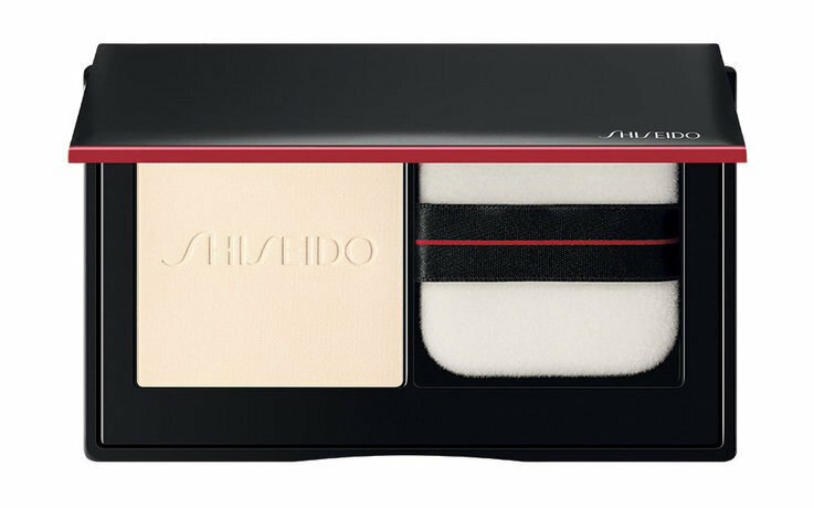 SHISEIDO Synchro Skin Пудра компактная с шелковистой текстурой невидимая, 10 г, Transluscent Matte