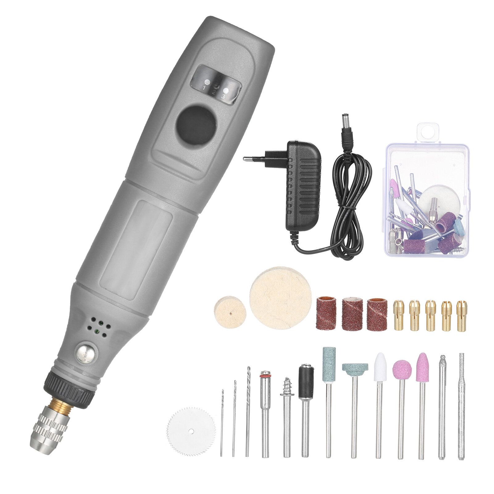 Электрическая дрель, гравировальный инструмент12 В 5000-15000 об/мин