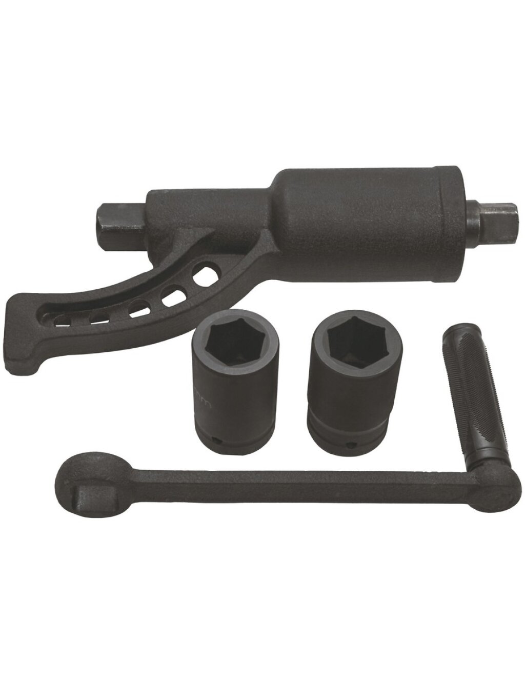 Гайковерт механический 1" "АвтоDело" (мясорубка, с головками 30,32мм)