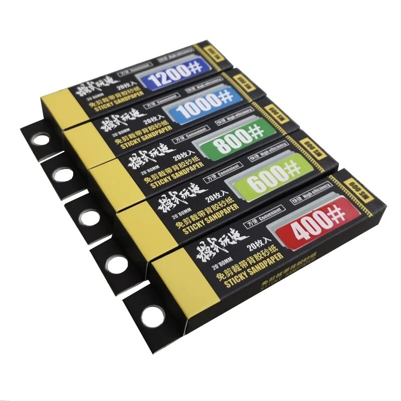 Наждачная бумага MSWZ для моделирования MS009 5-pack