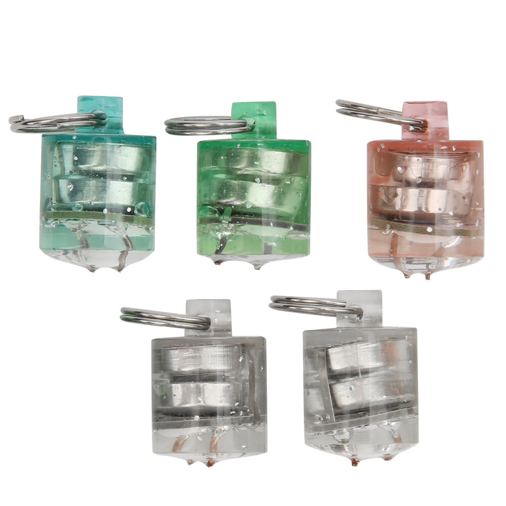 5 ПК светодиодные подводные рыбацкие лампы ночная лампа приманка приманка приманка аксессуары