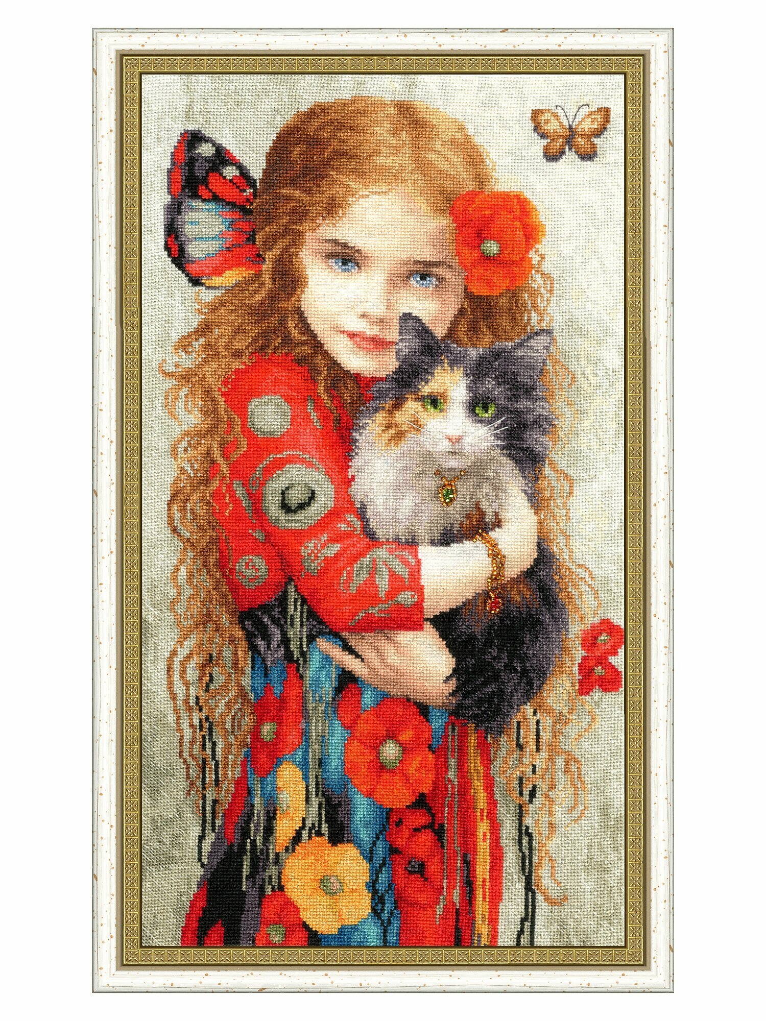 Набор для вышивания Золотое Руно ЧМ-090 Подружки