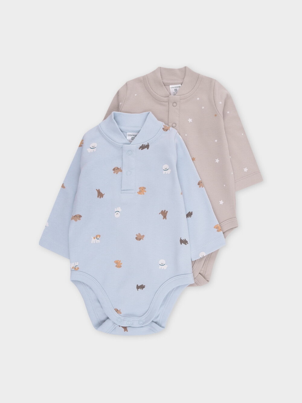 Боди К 6542-2уп/лучшие друзья,красивые звездочки, комплект из 2 шт.