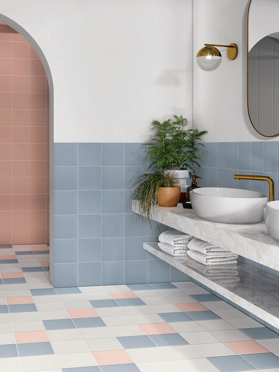 Керамогранит Mainzu Technical Jean 20x20 PT03704 матовая Мелкоформатная, морозостойкая