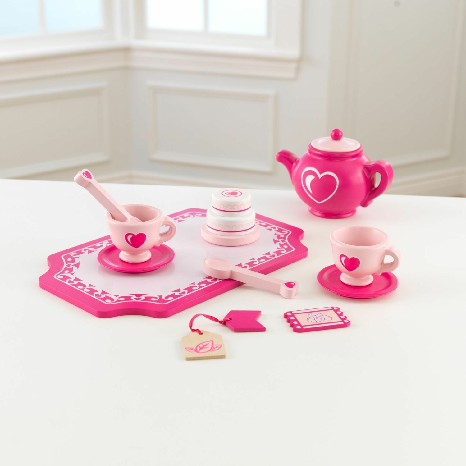 Набор игрушечной посуды KidKraft "Праздничное чаепитие" 63462_KE