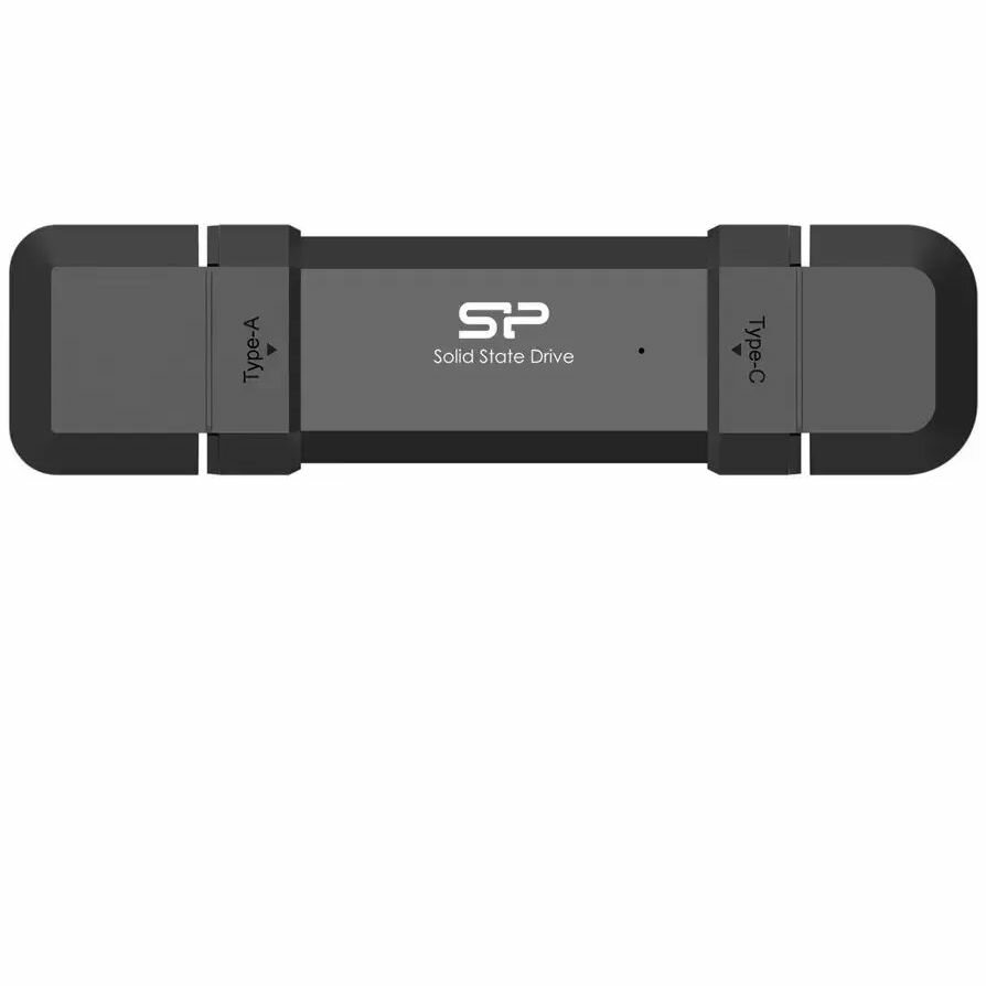 500 ГБ Внешний SSD Silicon Power UC3S72 (SP500GBUC3S72V1K) черный - USB 3.2, чтение - 1050 Мб/с, запись - 850 Мб/с