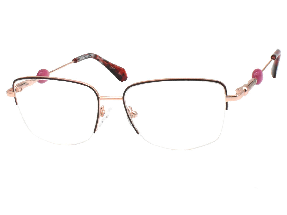 Оправа для очков Enni Marco IV 02-855 37 пол Женский форма оправы Геометрическая цвет оправы Чёрный, Золотой