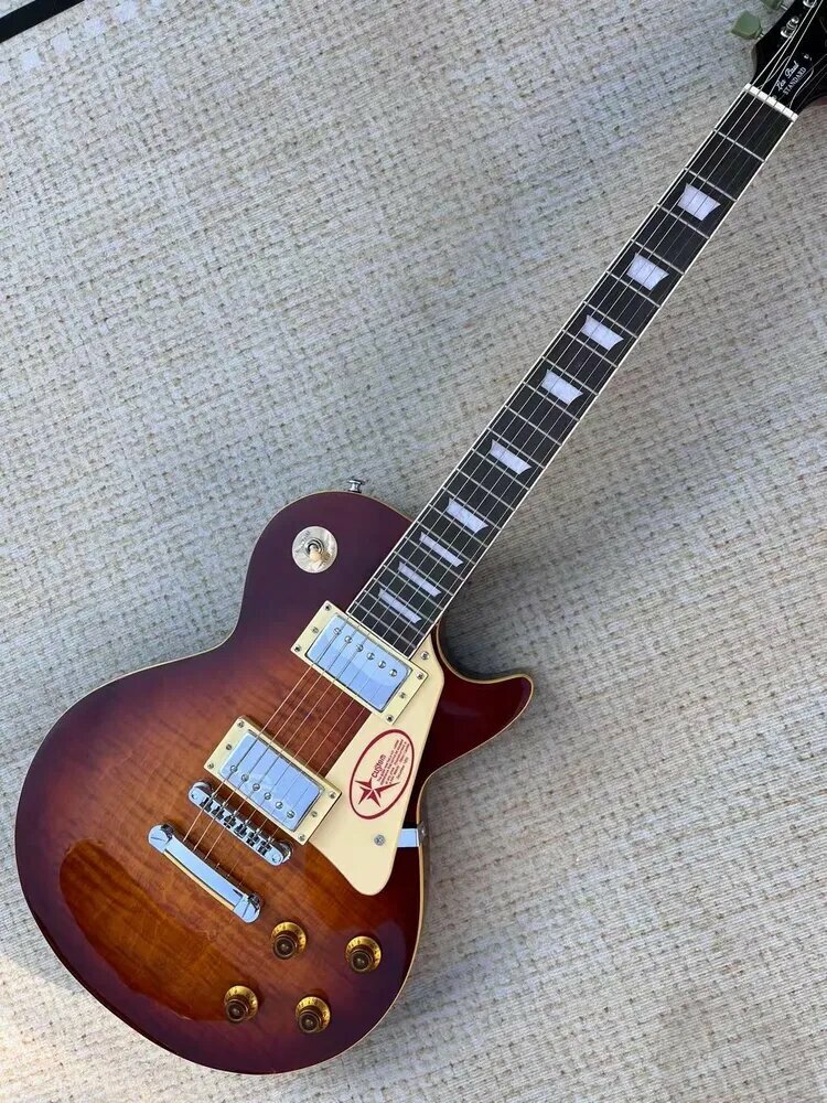 Электрогитара Les Paul, 6 струн, мензура 24,7", палисандровый гриф