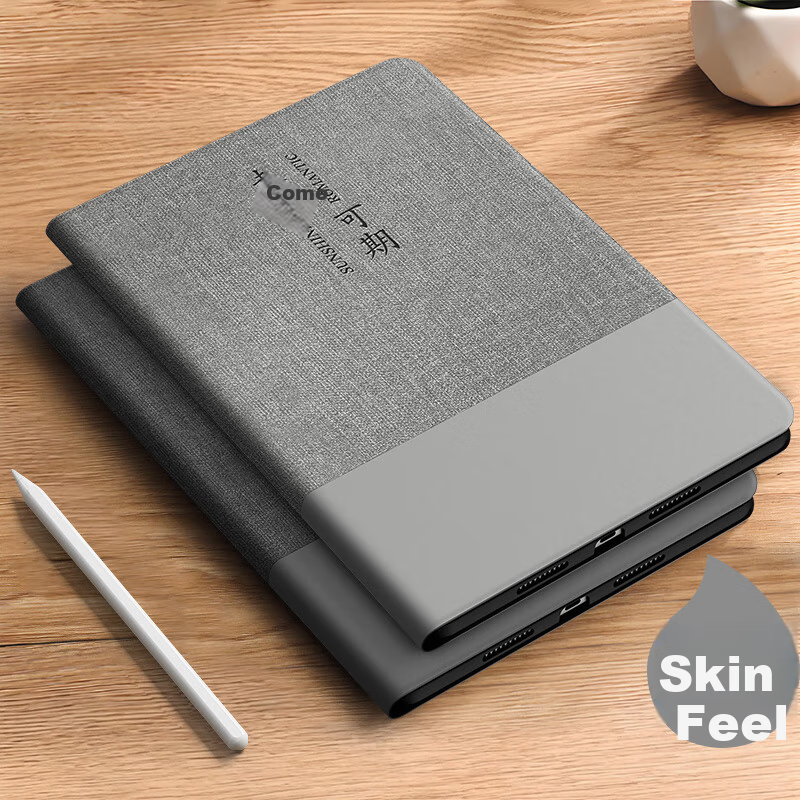 NEYAA (NEYAA) Suitable for Xiaomi Tablet 6spro Protective Case 2024 New Model Xiaomi Pad 6spro Protective Cover 12.4-inch Tablet Full Package Ultra-thin Anti-fall Leather Case Gray