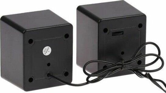 Колонки компьютерные 2.0 (PF_5127) WAVE PF-128-B. черный