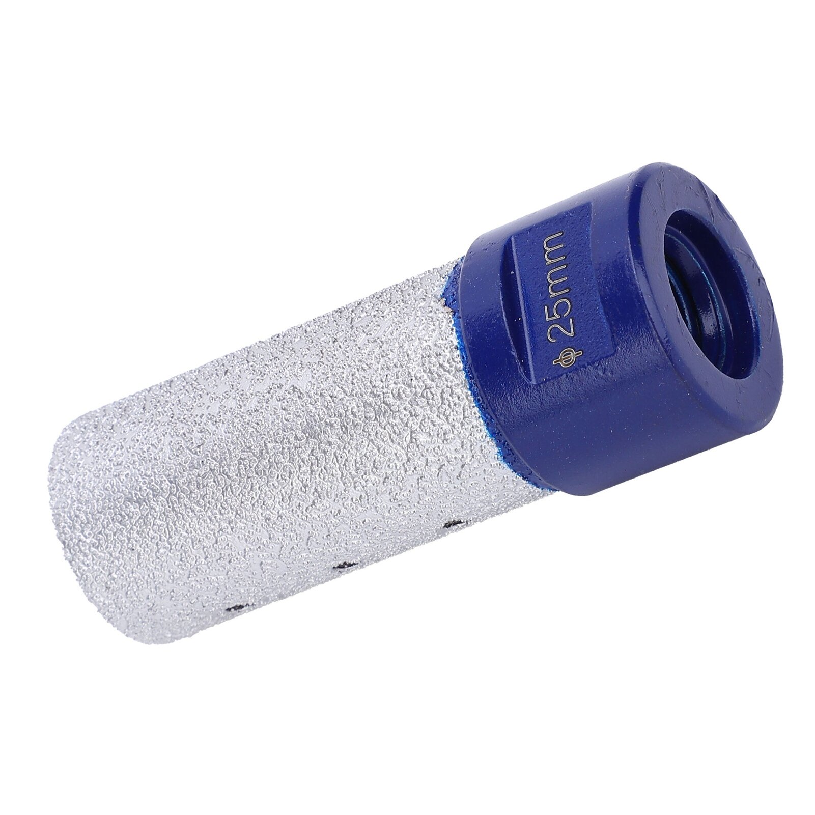 Алмазная сухая фреза для резьбы, паяное сверло с прямым хвостовиком, полировальное сверло, 25 мм