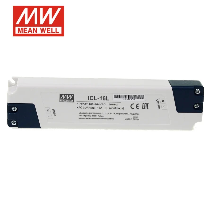 Ограничитель тока переменного тока MEAN WELL 16A ICL-16L | 16А