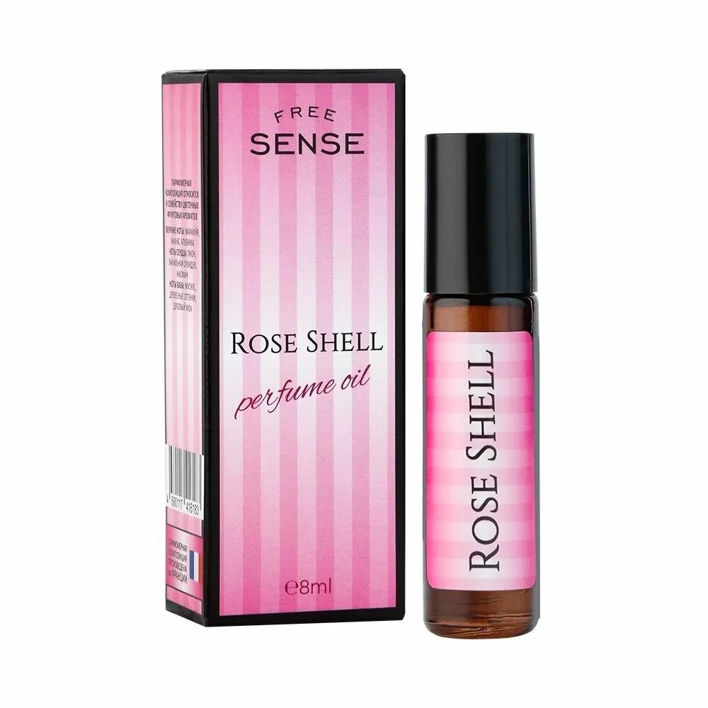 Парфюмированное масло Iren Adler Parfum "Free Sense", Rose Shell, женское, 8 мл