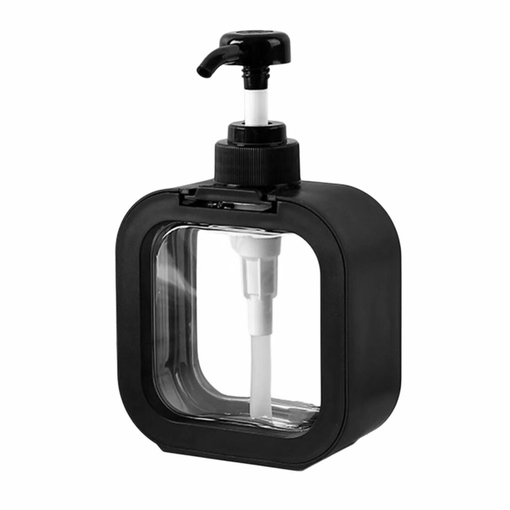 Диспенсер для мыла с помпой, Черный - 300ml