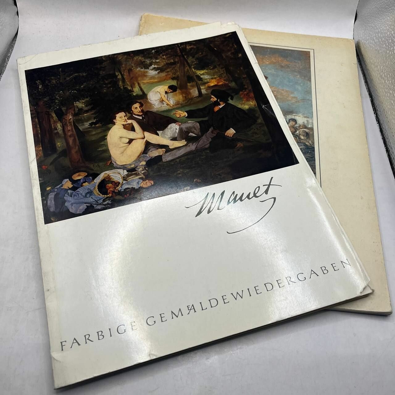 Набор из 2-ух книг: Farbige Gemldewiedergaben 1832-1883/Музей Лилля 1957