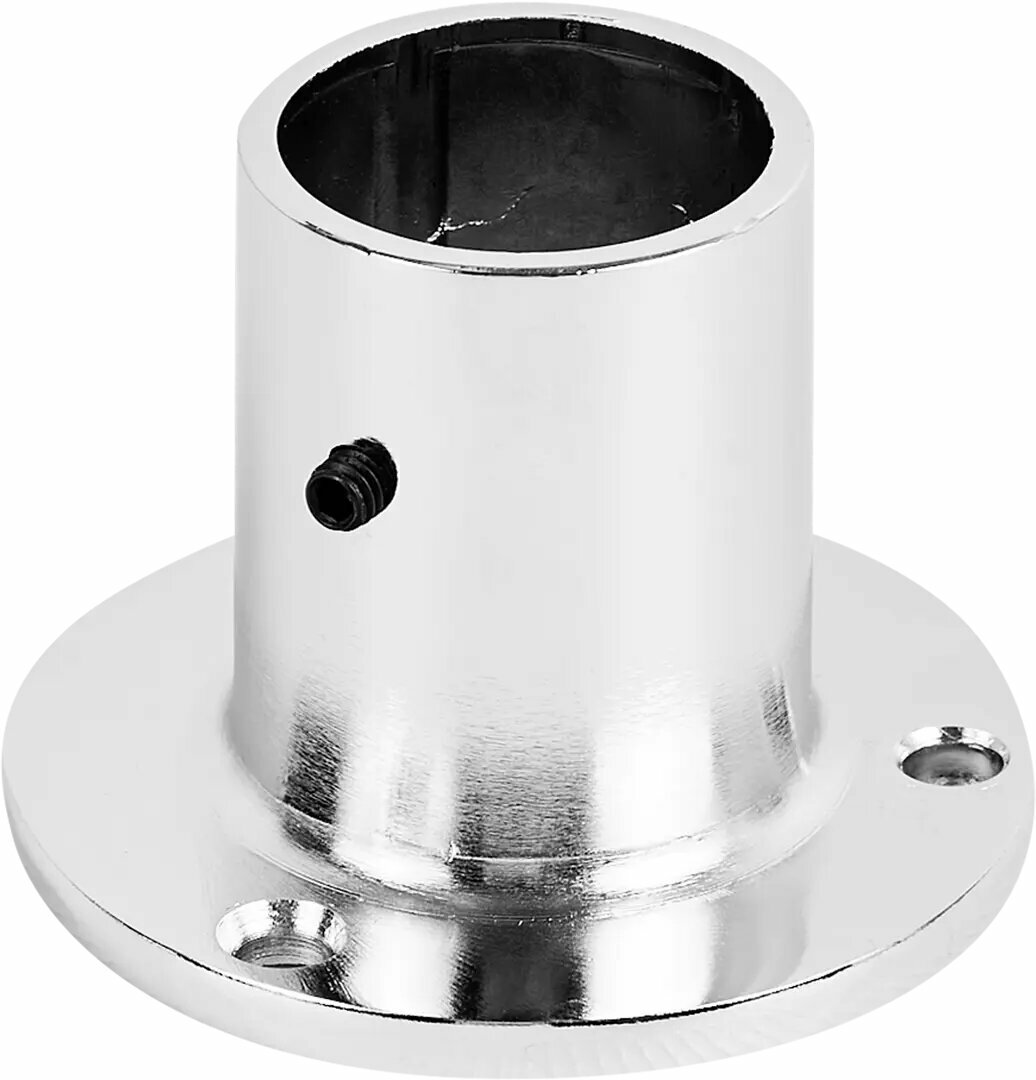 Держатель трубы 25 с фиксатором хром