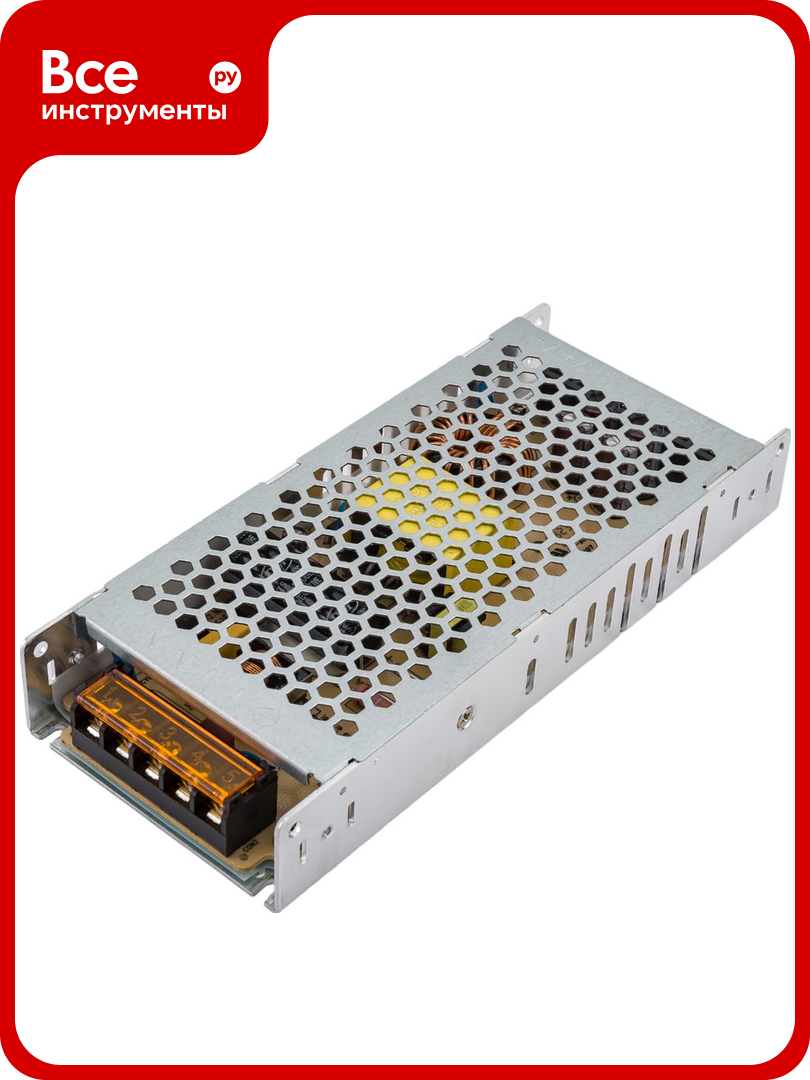 Блок питания Arlight HTS-200-5-Slim, преобразования переменного напряжения