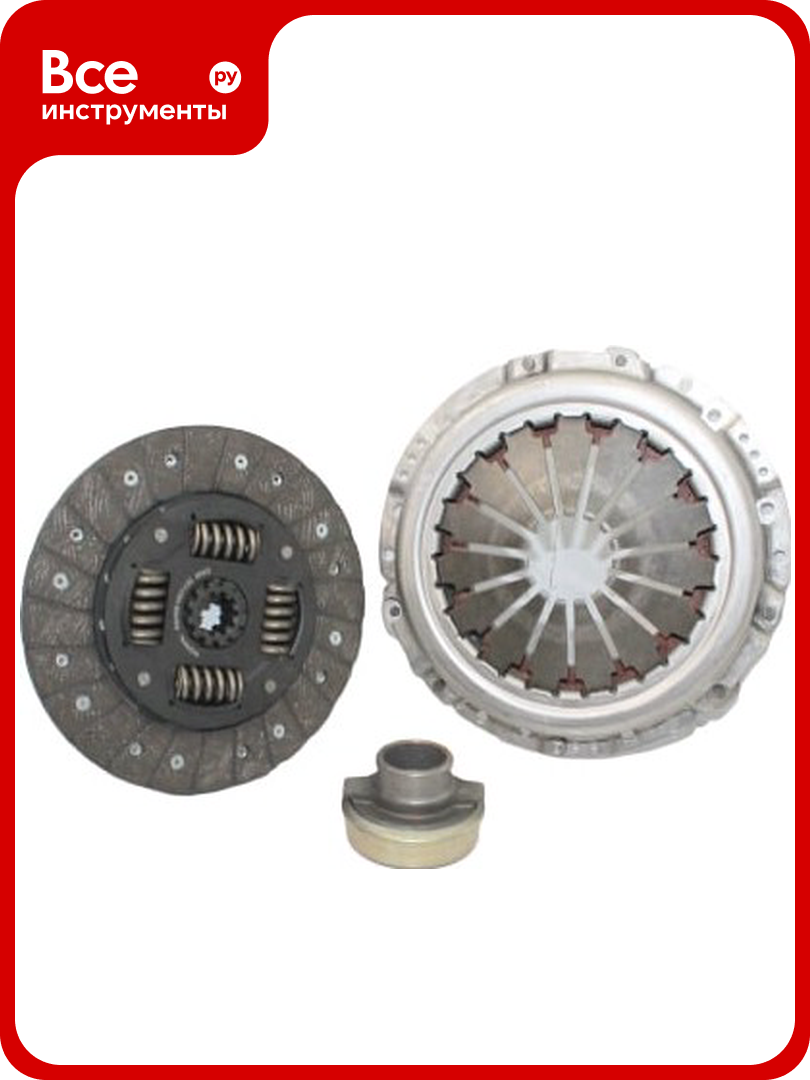 Пакет сцепления корзина, диск, подшипник, 280 Нм для а/м УАЗ-3151 Hunter, 3163 с дв. 409 Riginal RG3163-1601006