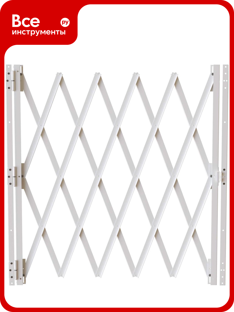 Решетка на окно, АрсеналЪ, раздвижная АрсеналЪ "Универсал" 1020x950 102095, проема, составляющие