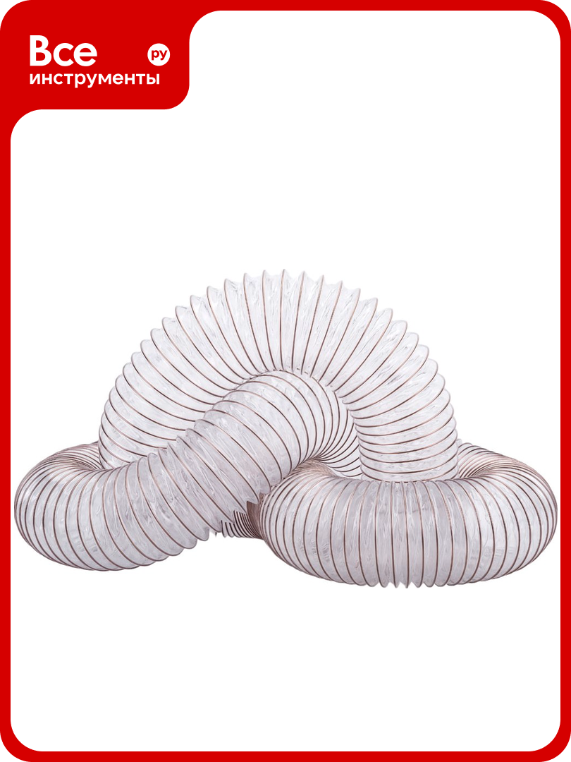 Шланг полиуретановый абразивостойкий (5 м; 100 мм; стенка 0.5 мм) Gigant G-5200