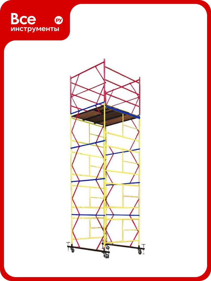Вышка-тура 1,6x1,6 H=7,6м Gigant GTT-022, 7,6 м