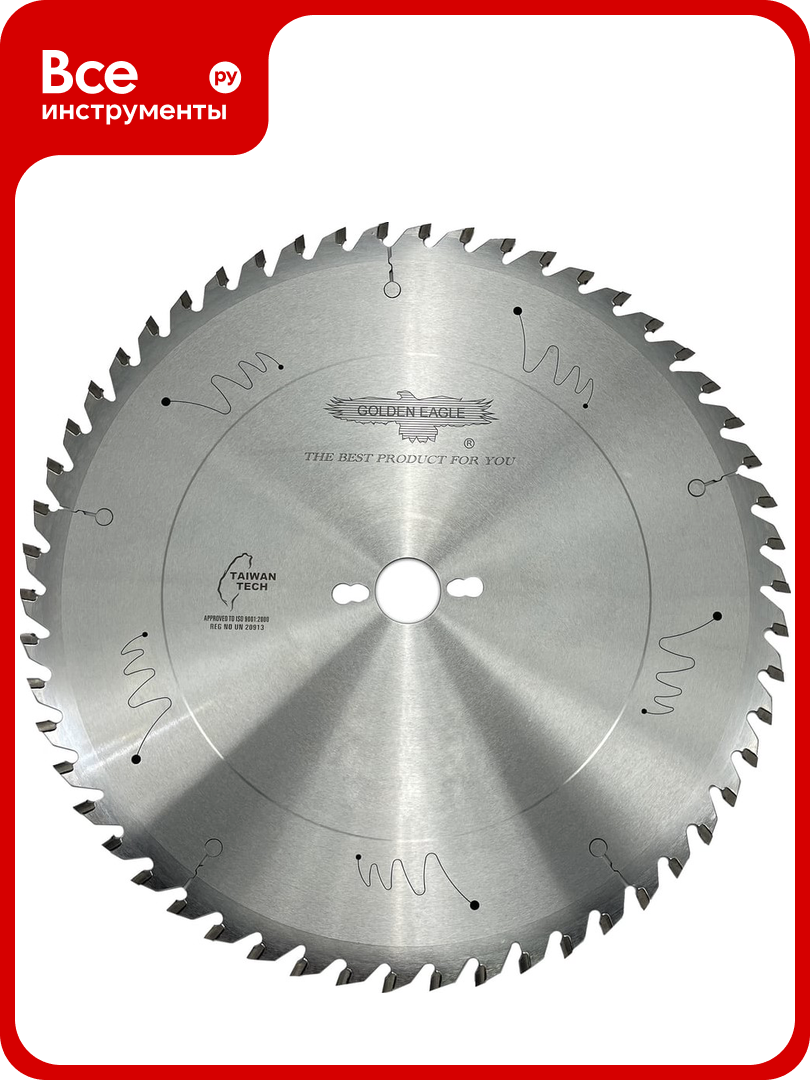Диск пильный HW основной (360x80x4.4/3.2 мм; Z72; TR-F) Golden Eagle TL00001074, Пила дисковая hw основная (360x80x4
