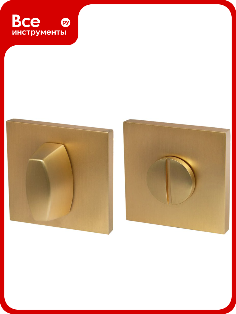 Поворотная ручка ARMADILLO WC-BOLT BK6 USS FSG-39 флорентийское золото