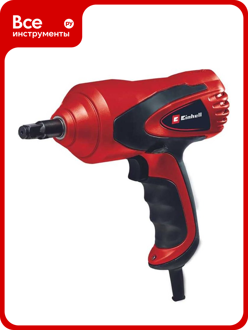 Ударный гайковерт Einhell CC-HS, 350 Нм, питание 12В от прикуривателя, 2 головки, кейс