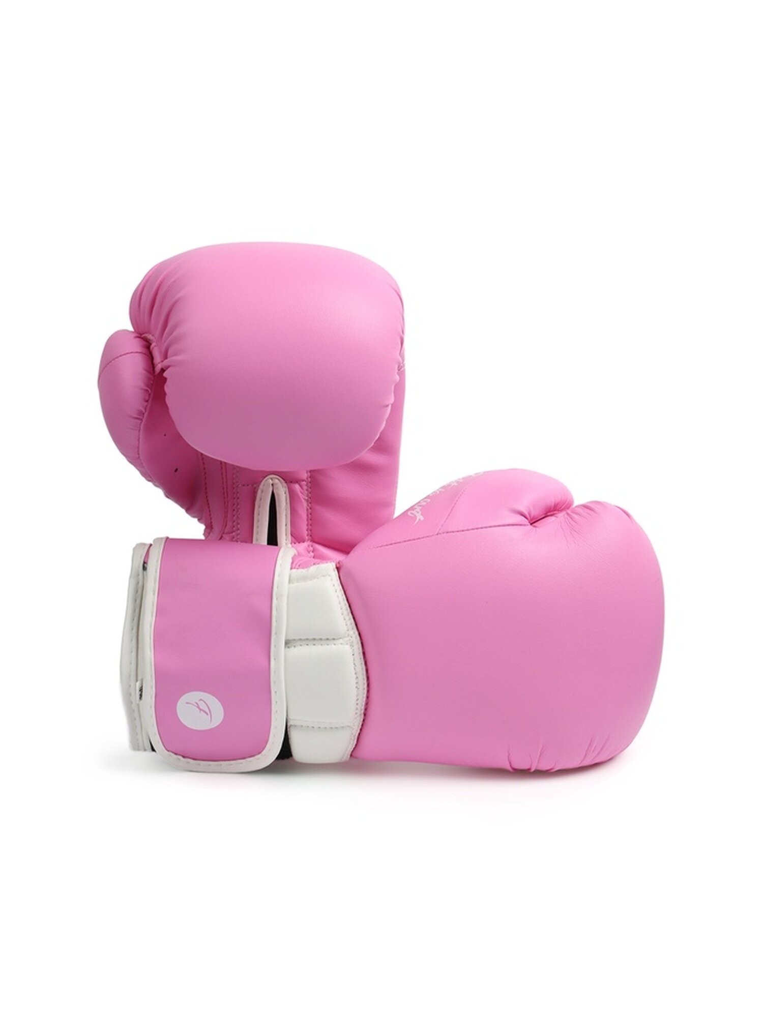 Боксерские перчатки Fight Empire ROSY, синтетика, липучка, 8 унций, розовые