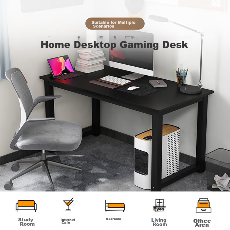 Yameile computer desk Desktop desk Desk Study desk workbench home bedroom rental house gaming long table