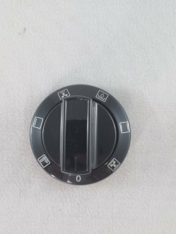 Ручка управления режимов духовки для плиты Beko черная 250315148