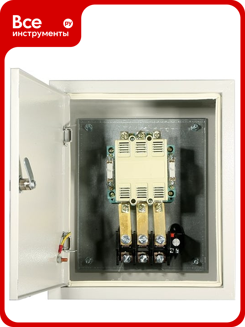 Пускатель электромагнитный ВТМ ПМ 12-160220-160А-380АС-(2з+2р)-РТТ-326(100,0-160,0А)-У2-Б ВТ ВТМ00019651 для работы на