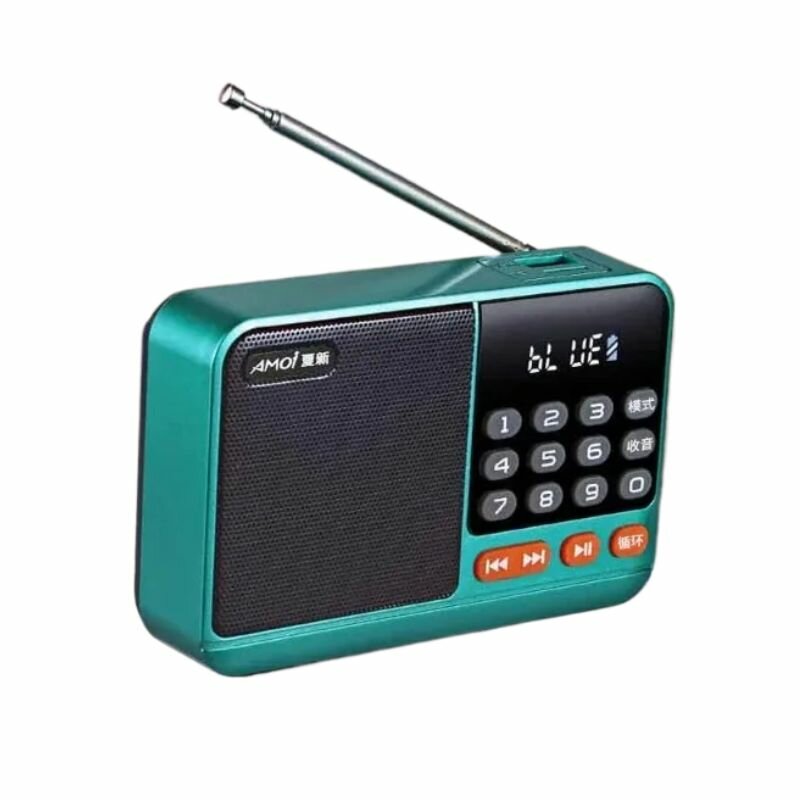 Многофункциональное мини-радио FM с приёмником Bluetooth и слотом для карты (для вставки карты)