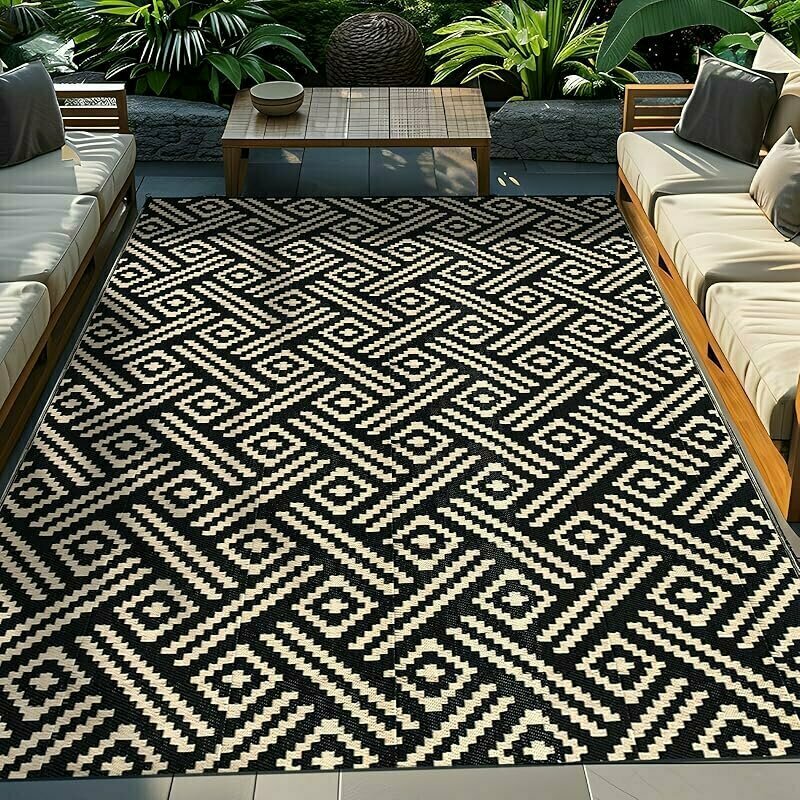 Пластиковый коврик из соломы - 230X160CM