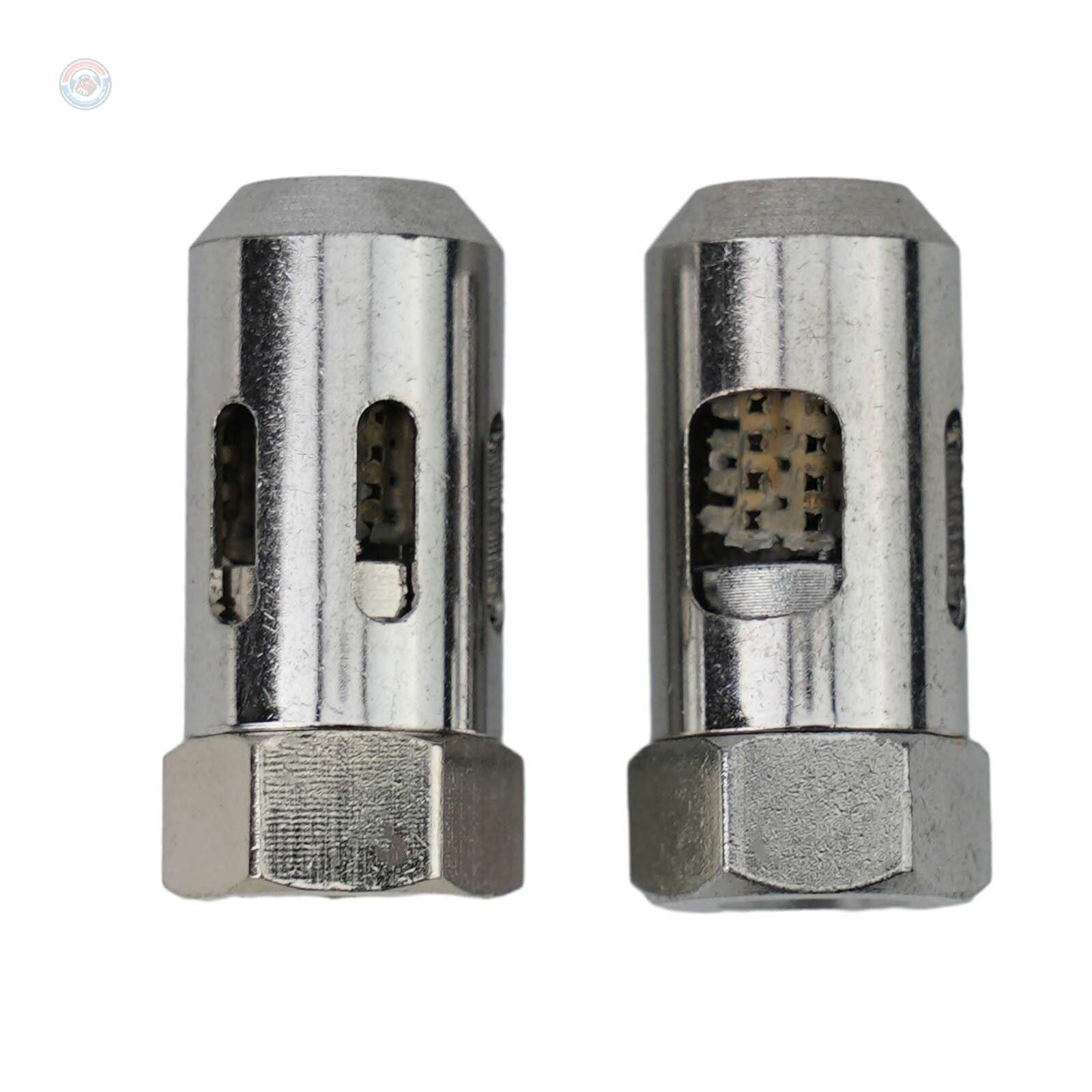 Заменяемый металлический нагревательный элемент для газового паяльника MT100 HS-1115K, комплект из 2 шт, серебристый сердечник для беспроводной горелки