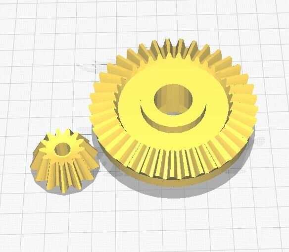 Редуктор электро пилы Парма (3D печать)