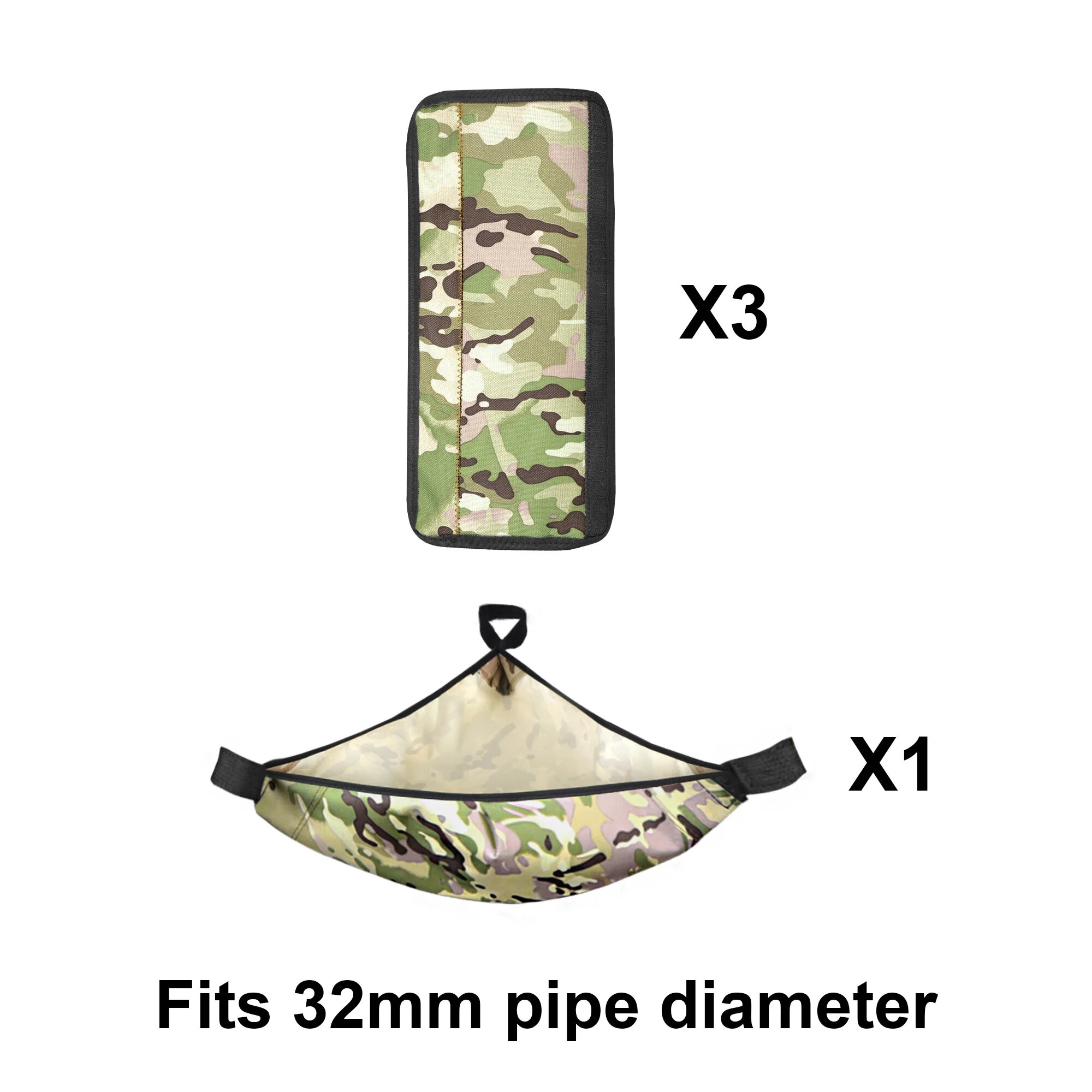 Manbily профессиональные камуфляжные чехлы для ног штатива 32mm tripods legs