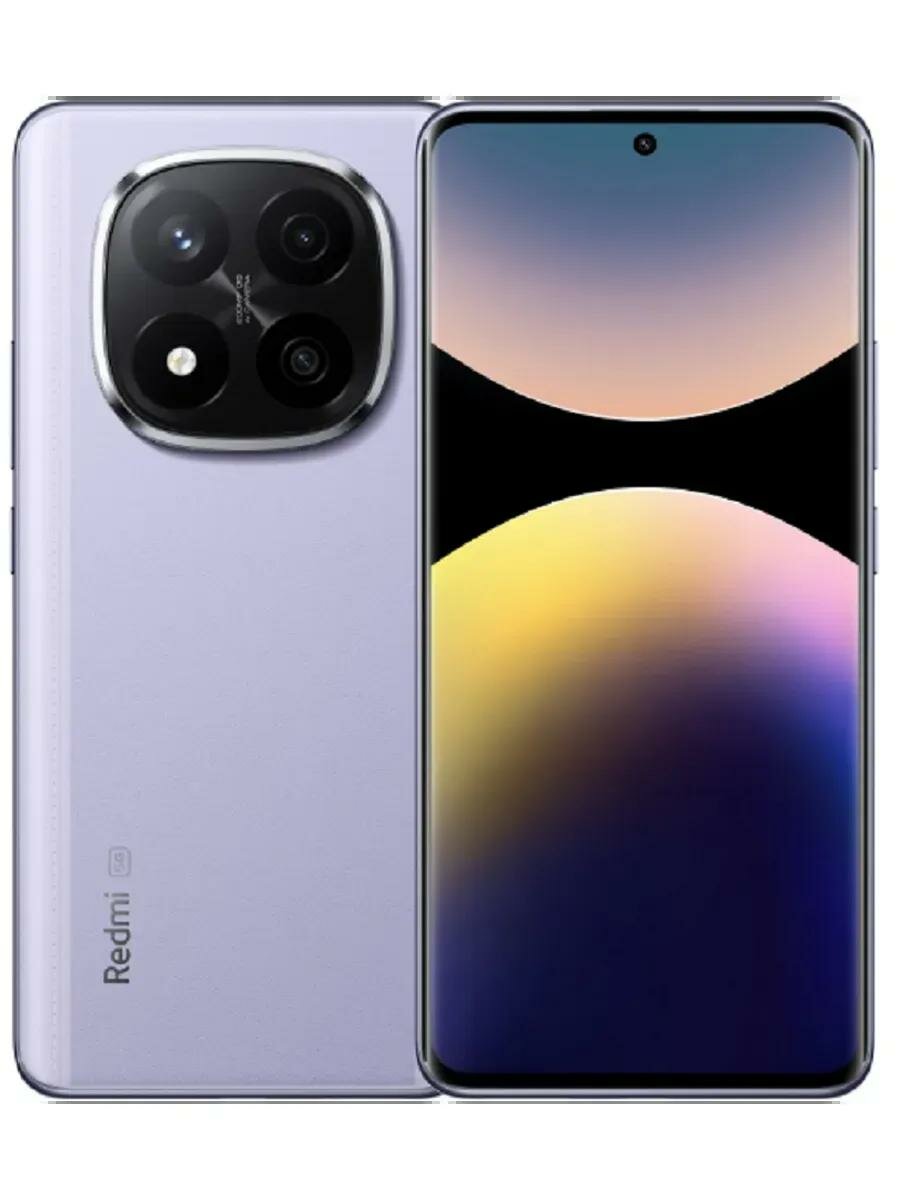 Смартфон Xiaomi Redmi Note 14 Pro+ 5G 12/512Gb, Global, Dual: nano SIM + eSIM, Lavender Purple (фиолетовый)