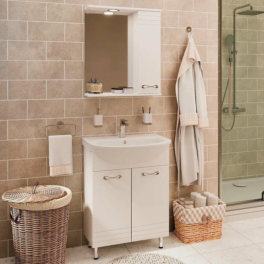 Мебель для ванной комнаты Emmy Рио 55