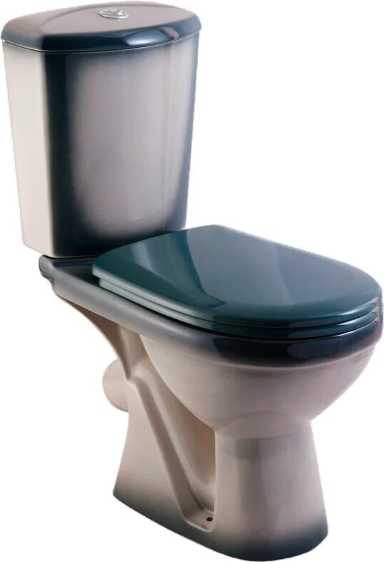 Унитаз-компакт напольный Rosa Комфорт 4620008191003 с косым выпуском