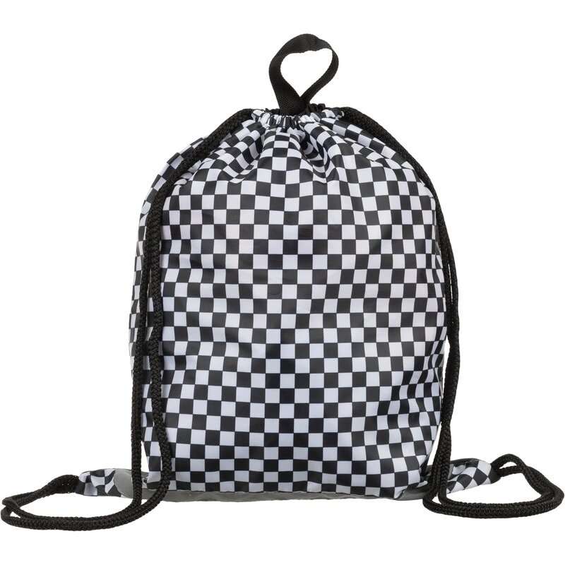 Мешок для обуви Комус Класс Шахматка, 1 ручка, светоотр,51х41
