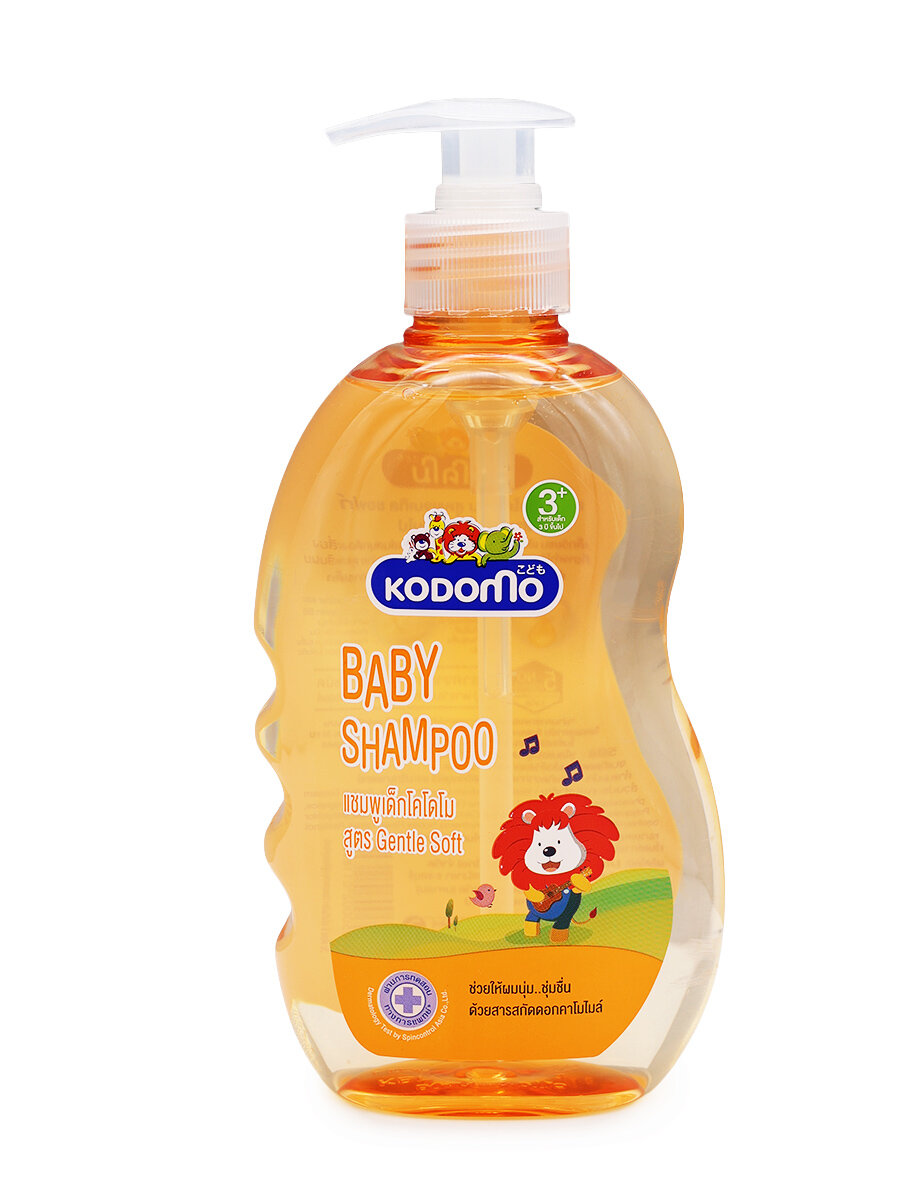 LION Шампунь детский с экстрактом ромашки Kodomo Gentle Camomile Extract, 400 мл