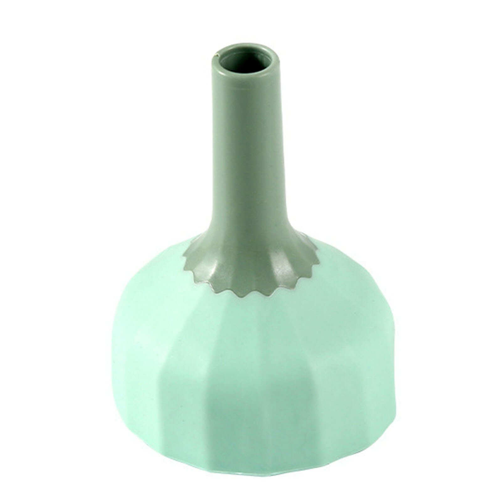 Кухонная воронка из силикона темно-светло-зеленого цвета с широким горлом, фильтр для масла и вина, прочный полипропиленовый материал, легко наливается