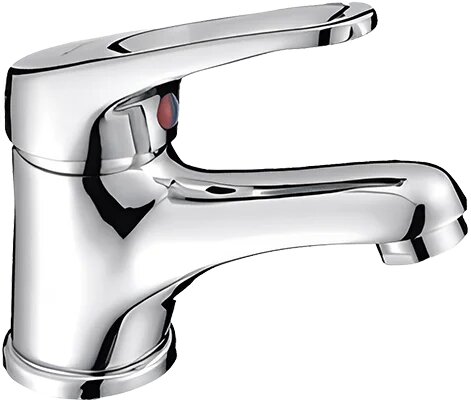 Смеситель для раковины Ledeme H13 L1013 хром, глянцевый, кран для ванной в раковину, из латуни, рычажный, с керамическим картриджем