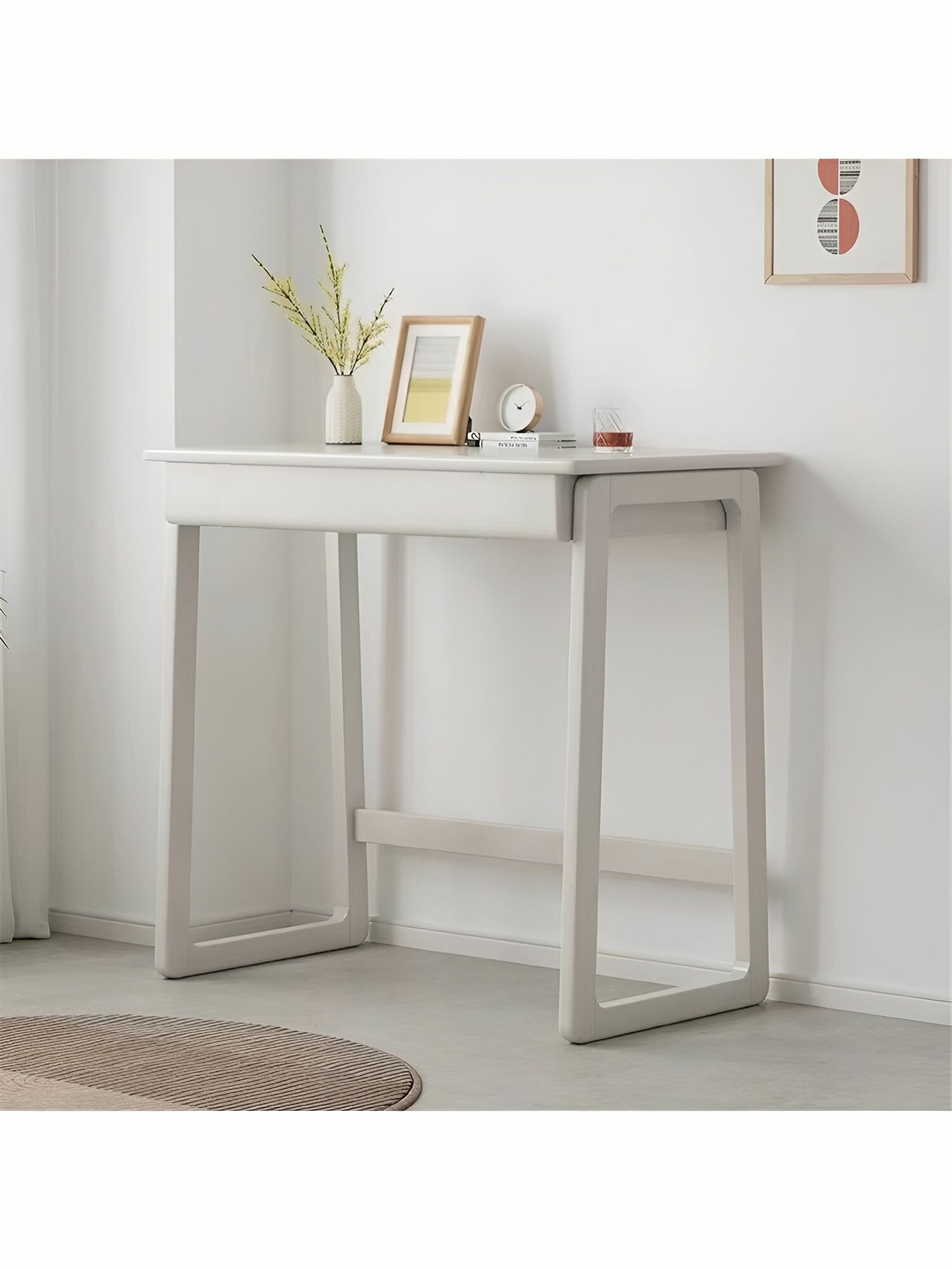 Домашний рабочий стол студента из массива дерева